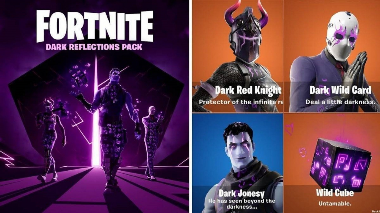 Fortnite - Dark Reflections Pack (USA) (Xbox One) | Xbox One Code ...